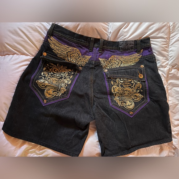 Clench Shorts Vintage Embroidered Jorts Poshmark